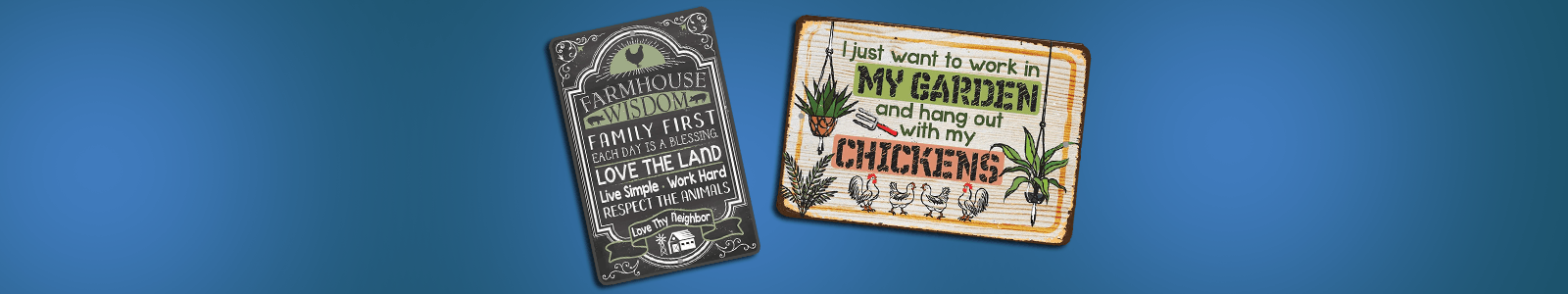 Farm/Garden Signs - Lone Star Art