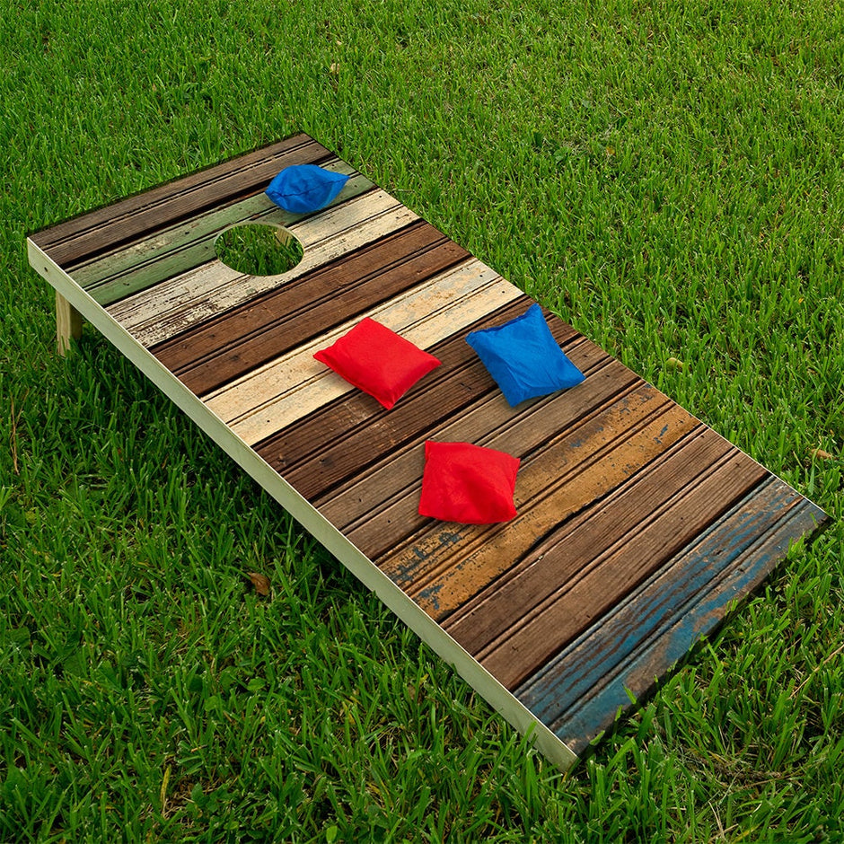 New! - Cornhole Board Wraps - Lone Star Art